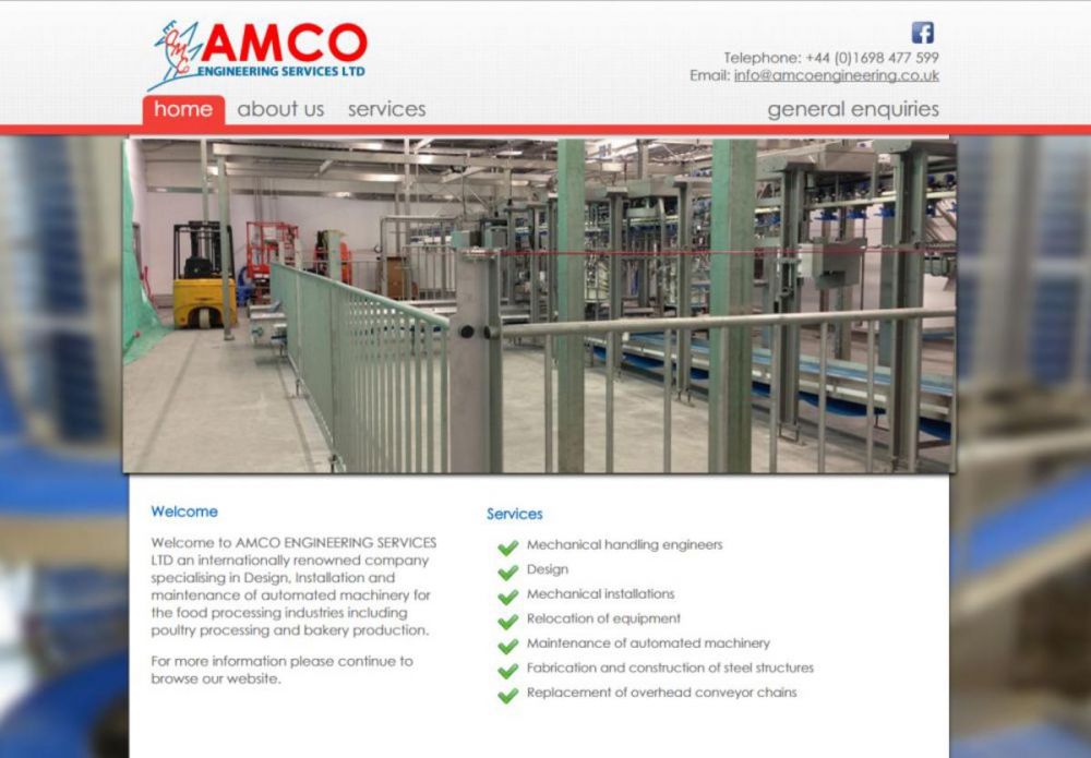 Portfolio of website projects from a professional web designer